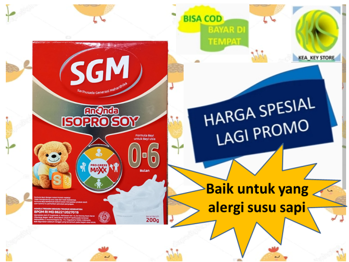 Susu SGM Soya 0-6 bulan | Lazada Indonesia