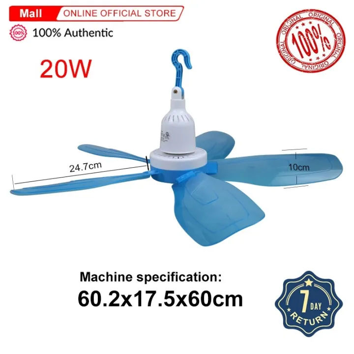 Electric Fan 5 Blades Big Fan Ceiling Fan KSS-900T5 (20W) | Lazada PH