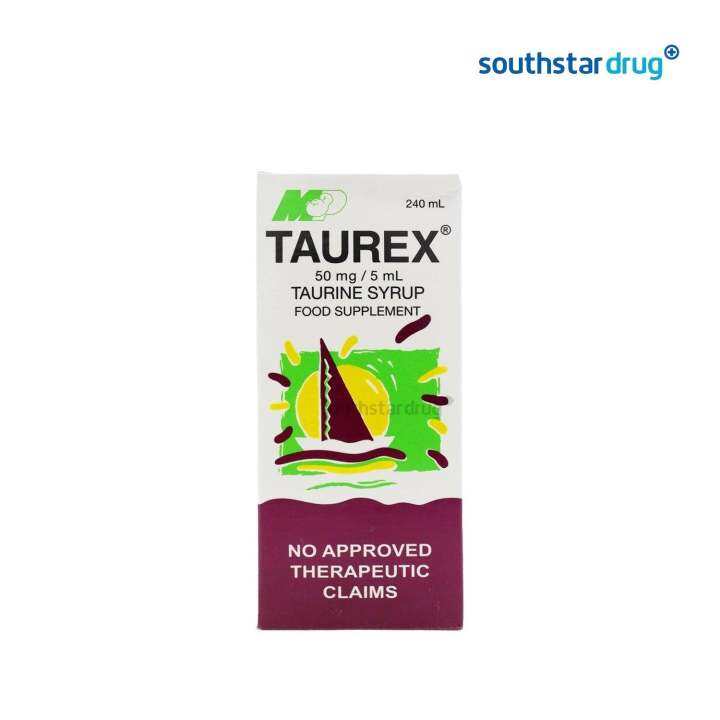 Taurex 240 ml Syrup | Lazada PH