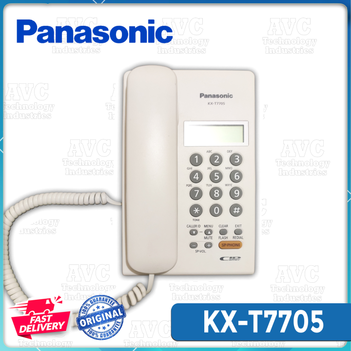 PANASONIC Analogue Proprietary Phone with Speakerphone KX-T7705 without Speakerphone KX-T7703 ...