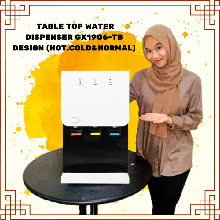【READY STOCK 】Halal Korean TableTop Water Dispenser 3 Temperature ...