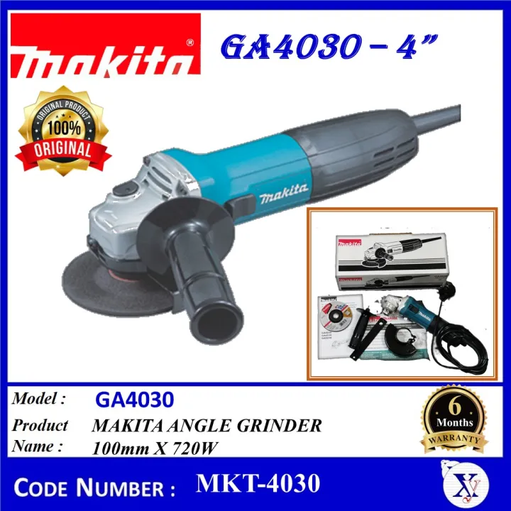 MKT-4030 [100% ORIGINAL] MAKITA GA4030 MAKITA ANGLE GRINDER 100MM GA 4030 | Lazada