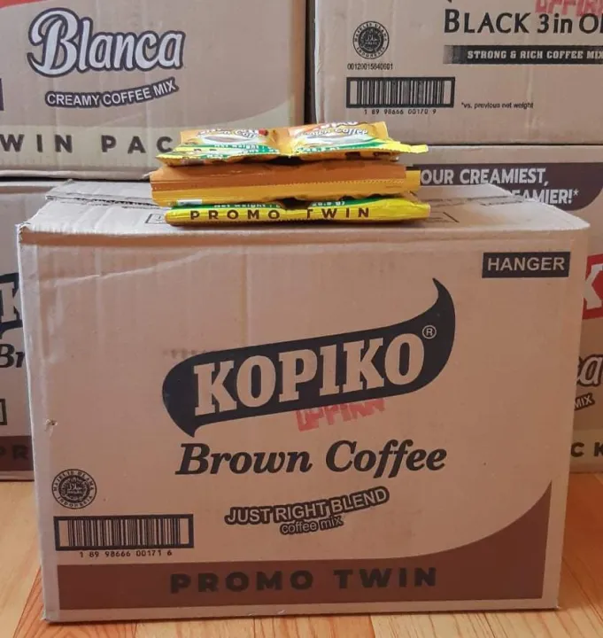 SOLD PER BOX - KOPIKO 3 in 1 Coffee Twin Pack 120 pieces (12 Ties x 10 ...