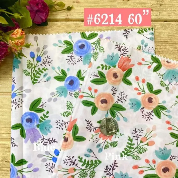 Printed Cotton Fabric Code 6214 | Lazada PH