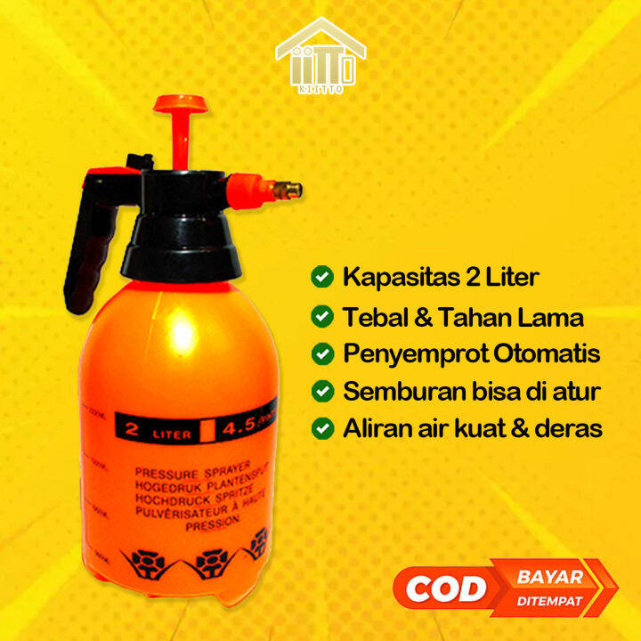 SEMPROTAN TANAMAN 2 LITER / SEMPROTAN BURUNG / SEMPROTAN MODEL POMPA ...
