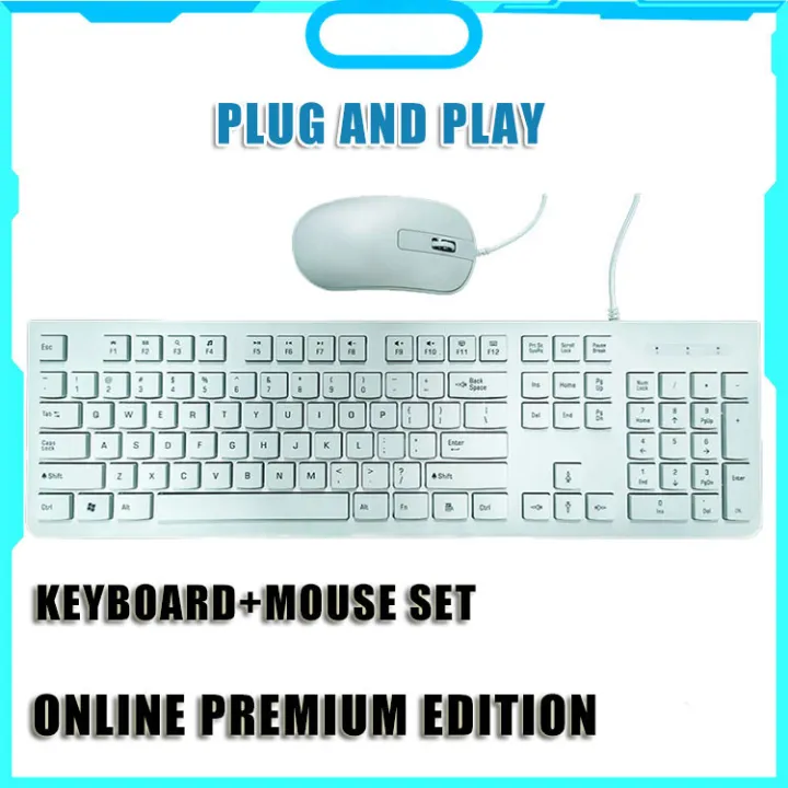 BEST SALE!MK440 （Quality Goods） Wired Keyboard And Mouse Bundle For ...