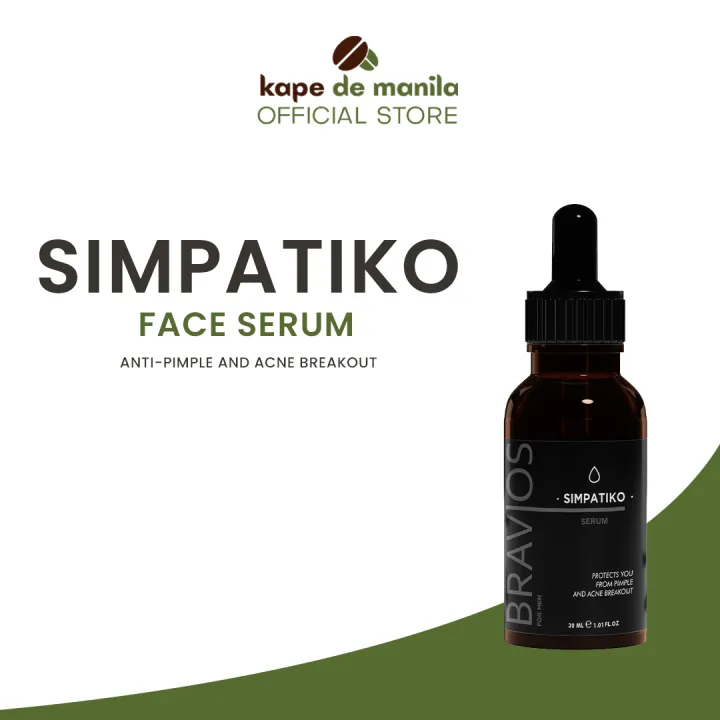 BRAVIOS for Men SIMPATIKO Serum 30ML with ACNE and PIMPLE build up ...