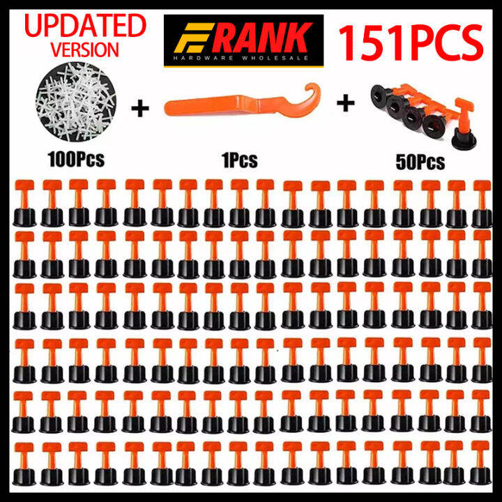 50 in 1 Tile levellers Mini Level Wedges Alignment Tile Spacers for ...