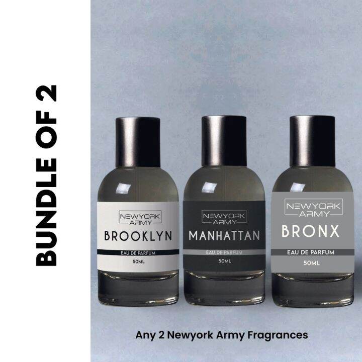 Combo Bundle of 2 Newyork Army Fragrances for Men | Lazada PH