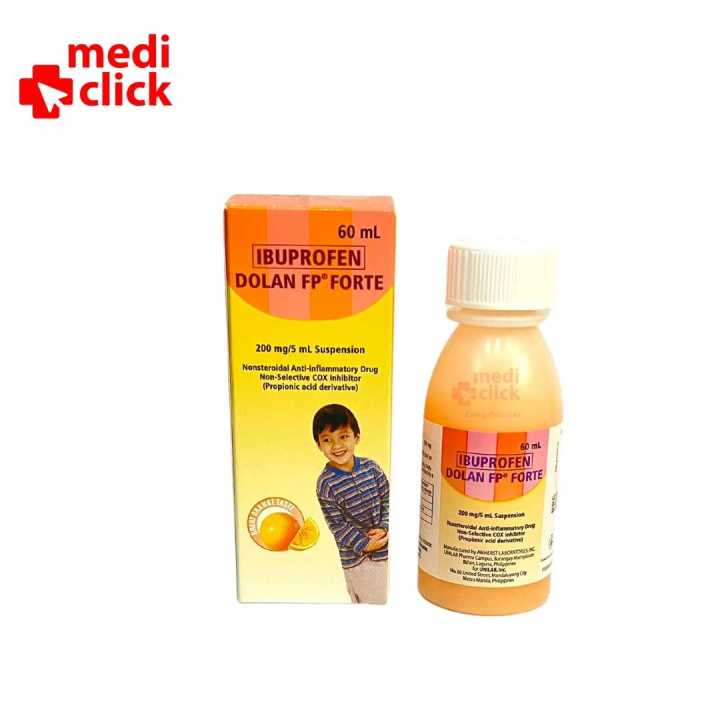Dolan Forte Orange 200mg 60ml 1 Bottle | Lazada PH