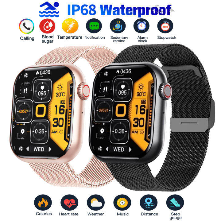 2023 New Smart Watch F57 Smartwatch For Men Women Bracelet Blood ...