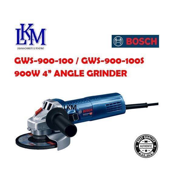 [BOSCH] GWS 900-100 / GWS 900-100S 900W 4" 100MM ANGLE GRINDER | Lazada