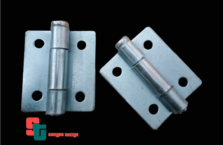 ENGSEL KUPU-KUPU MINi ENGSEL PAGAR besi&kayu PLAT BESI TEBAL 1psang ...