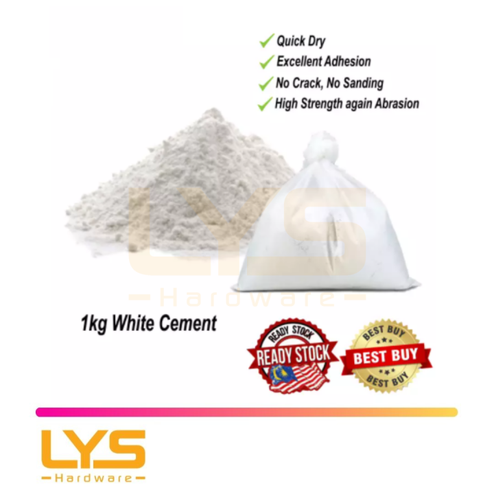 [LYShardware][Knight] White Cement - White Portland Cement - Premium ...
