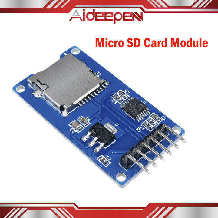 Original Aideepen Micro SD Card Module arduino Micro SD Storage Expansion Board Micro SD TF Card ...
