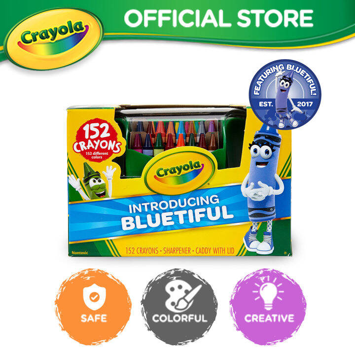 Crayola Ultimate Crayon Collection with Bluetiful 152 count Age 3 + | Lazada Singapore