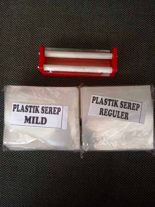 palastik serep alat linting mini roll ukuran reguler & mild | Lazada ...