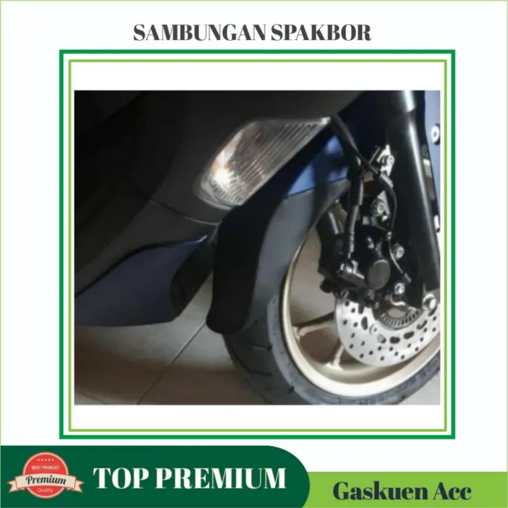 Sambungan Spakbor Depan Nmax Old dan Nmax New 2020 2021 2022 / Mudflap ...