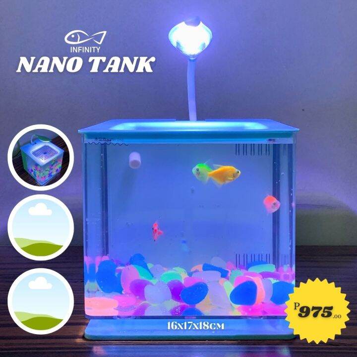 INFINITY EASY NANO TANK AQUARIUM FOR SMALL FISHES | Lazada PH