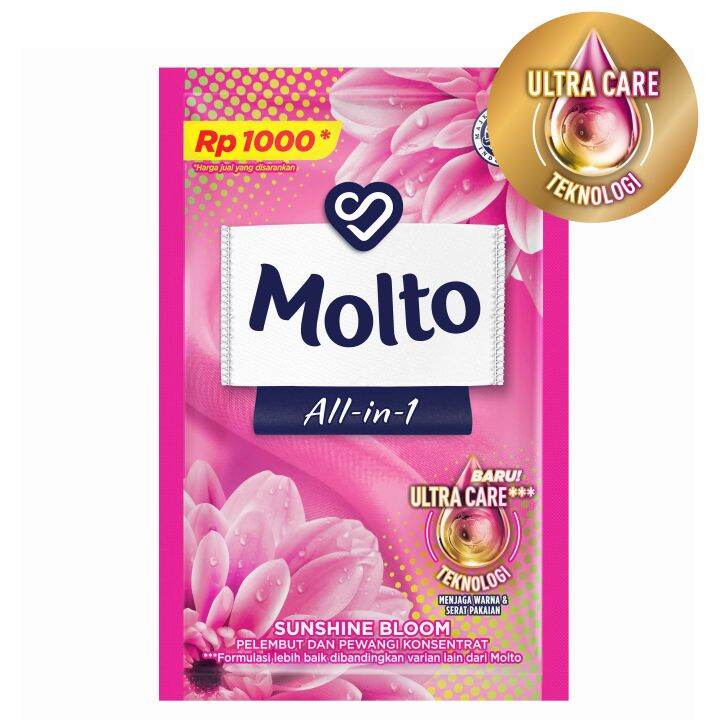 molto sunshine bloom sachet 20ml 1 renteng isi 12 sachet | Lazada Indonesia
