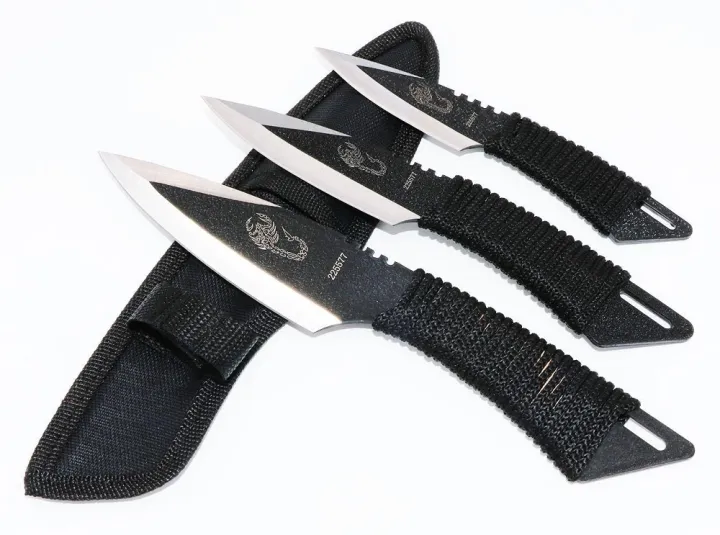 YF022 3pcs Set Throwing Tool For Camping & Hiking Outdoor Activities ...