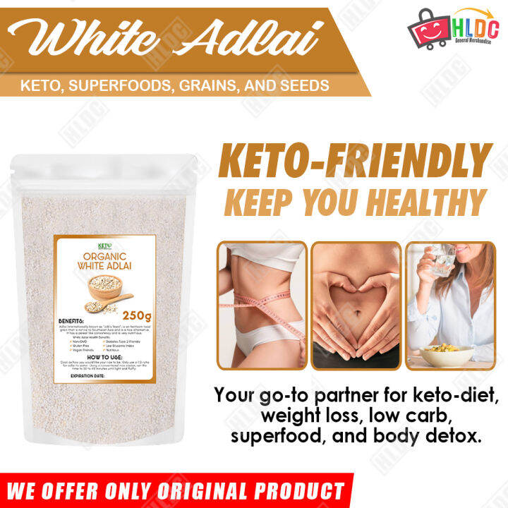 Organic White Adlai 250g Weight Loss, Keto Diet, Body Detox, Super Food ...
