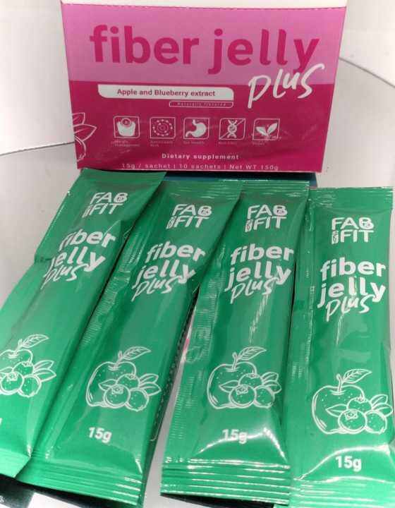 Fab Fit Fiber Jelly Plus 15g 10 sachet | Lazada PH