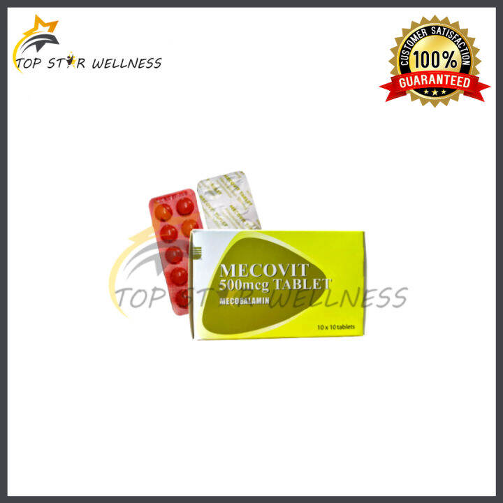 Mecovit 500mcg Tablet Mecobalamin (1 Strips/1 Box) | Lazada
