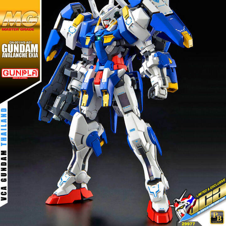 🖼 ⭐️ BANDAI GUNPLA MASTER GRADE MG 1/100 GUNDAM AVALANCHE EXIA ประกอบ ...