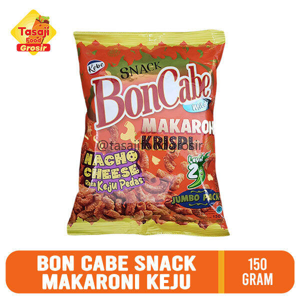 KOBE Bon Cabe Snack Makaroni KEJU Level 2 150 Gram | Lazada Indonesia