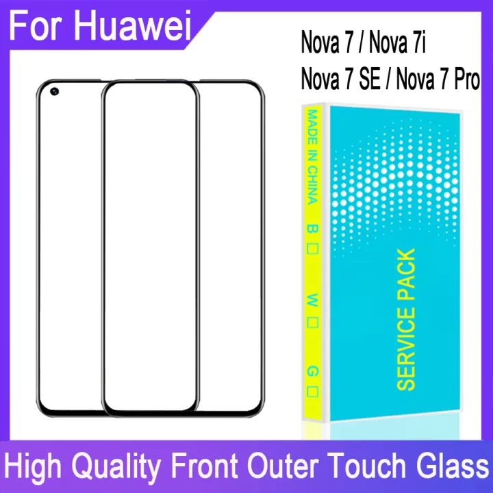 LCD Display Front Touch Panel Outer Huawei Nova 7 Nova 7i Front Panel ...