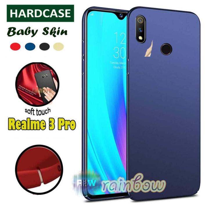 rainbow Hard Case Realme 3 Pro Case Baby Skin Realme 3 Pro Case Plastik ...