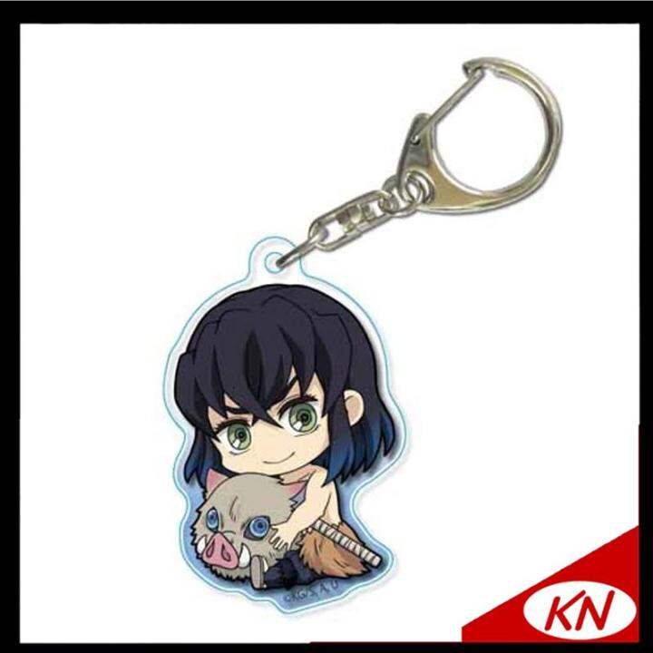 ️ KN Kimetsu no Yaiba keychain mobile phone charm Demon Slayer keychain ...