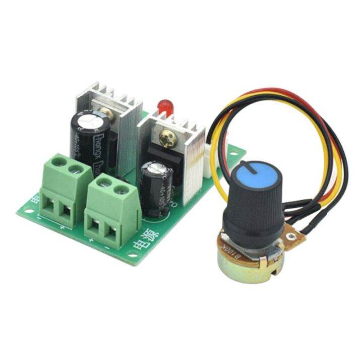 PWM speed controller 12V 24V 36V DC motor 0~100% adjustable drive module Input 3A 100W | Lazada ...