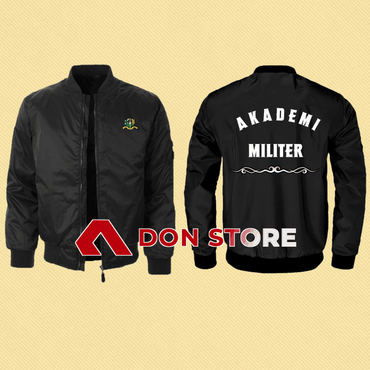 Jaket Bomber Terbaru Akmil Akademi Militer Bahan Taslan Premium Simpel ...