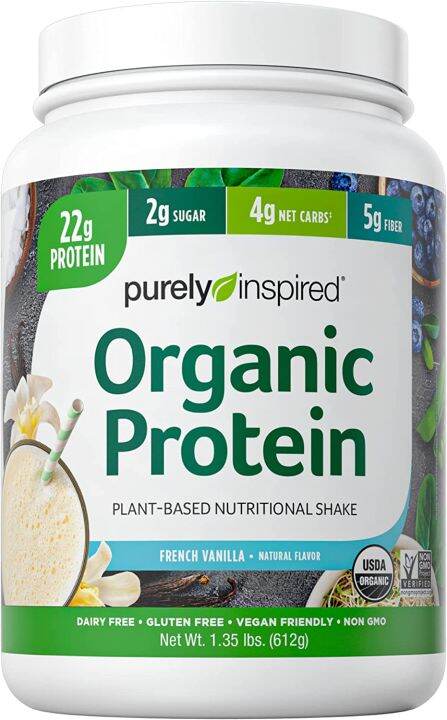 Purely Inspired, Organic Protein, 100% Plant-Based Nutritional Shake 1. ...