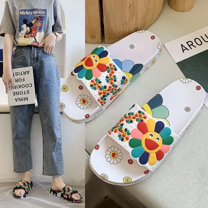 2021 tsinelas pambabae ins net red fashion Korean tsinelas pambabae ...