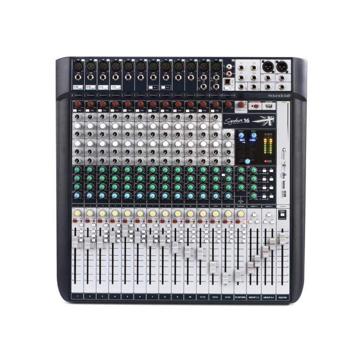 Signature 16 Soundcraft 16 Channels Analog Mixer | Lazada