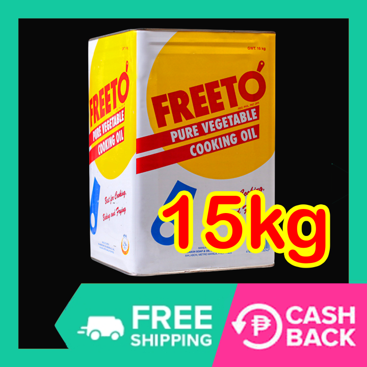 16kg 14L 3.7gal FREETO Pure Vegetable COOKING OIL Palm Olein Coconut ...