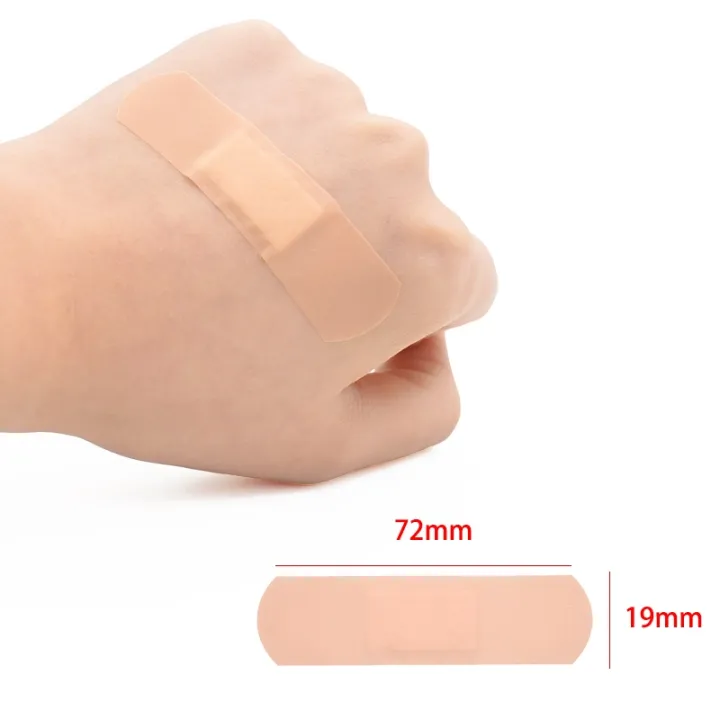 【CW】 20/50PCS Band Aids Waterproof Breathable Cushion Adhesive Plaster Wound Hemostasis Sticker ...