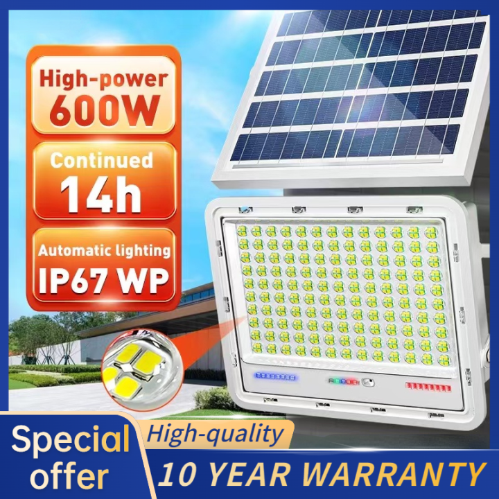 Solar spotlight 1000W Solar light outdoor lighting LED intelligent ...