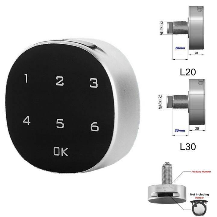 Fingerprint Password IC Card Anti-clockwise Cabinet Smart Door Lock ...
