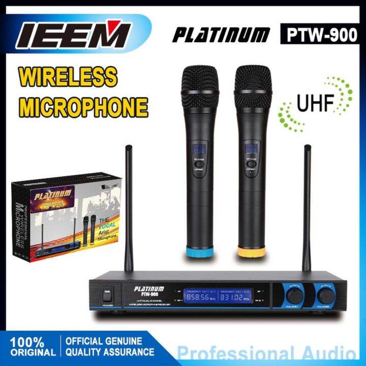 The new 2022 PLATINUM PTW-900 The Vocal Arist Microphone | Lazada PH