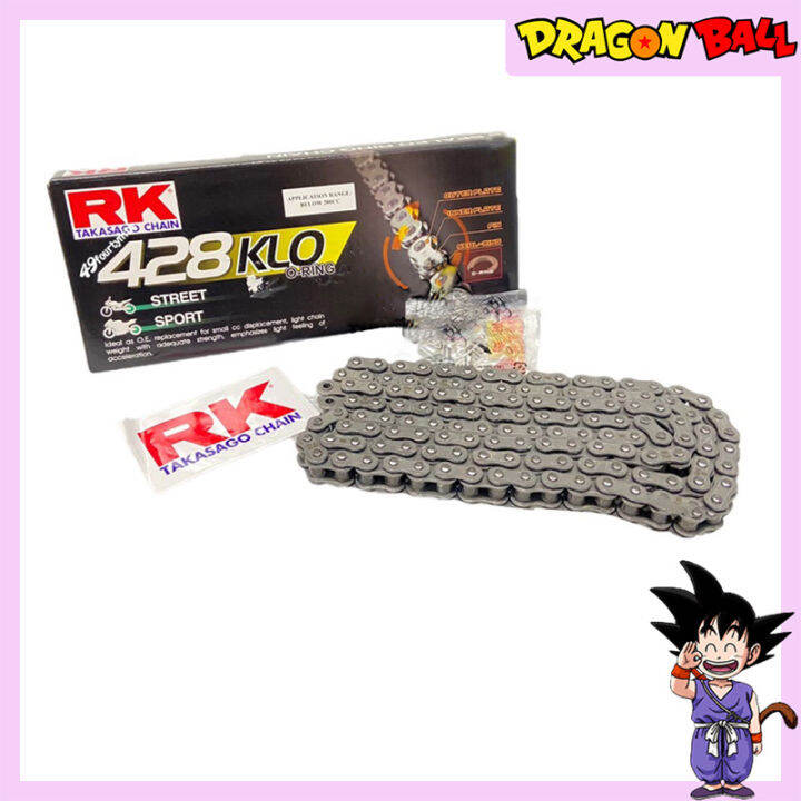 RK RANTAI 428KLO 122L 132L ORING RK JAPAN CHAIN ORING RK JAPAN | Lazada