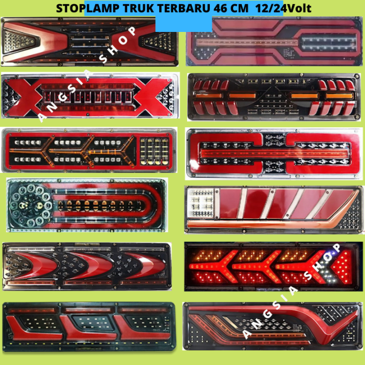 Lampu Variasi Stop Lamp Stoplamp Rem Led Belakang Sen Running Runing ...