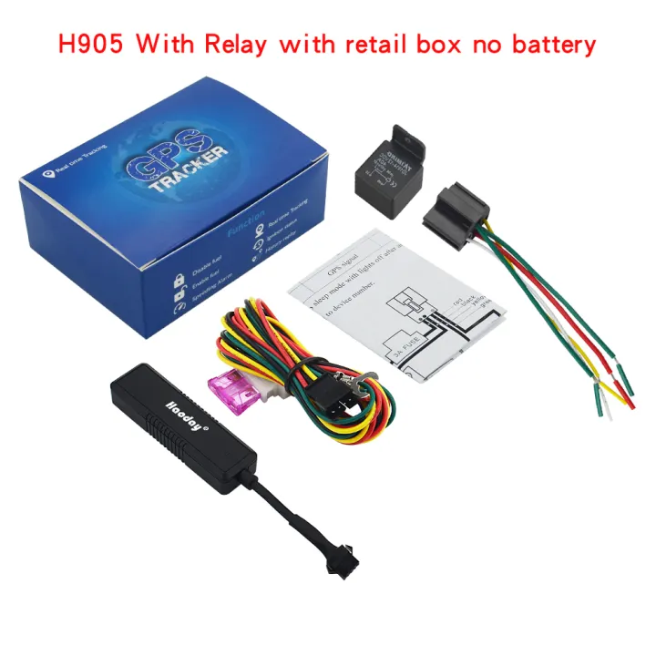 H905 Mini Car GPS tracker Free platform FOR Android IOS APP Anti-theft Locator 9-90V GPS ...