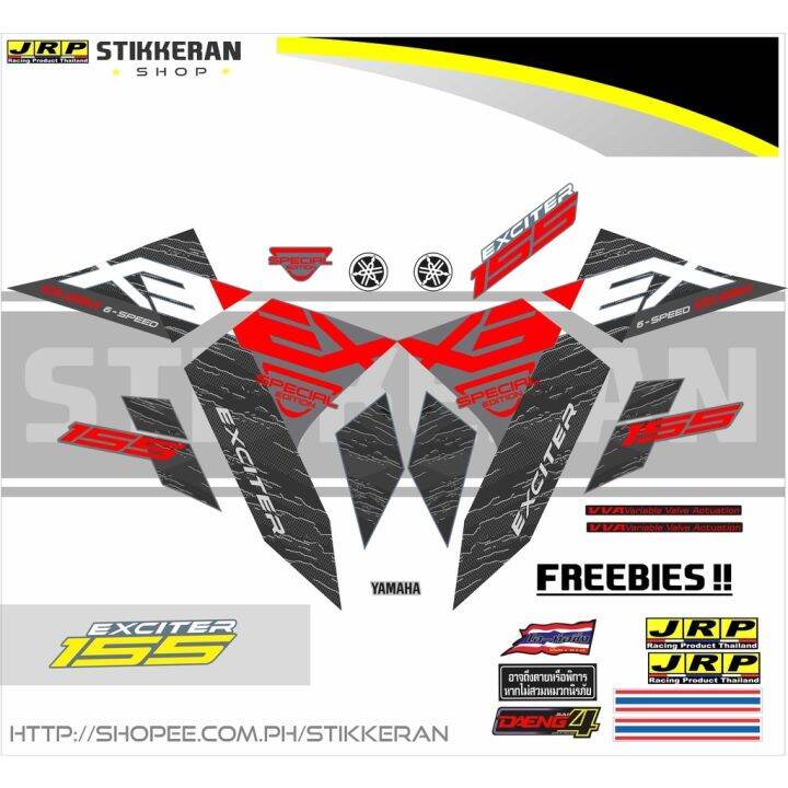 【espesyal na】 SNIPER 155 2023 NEW VARIANT STOCK DECALS | Lazada PH