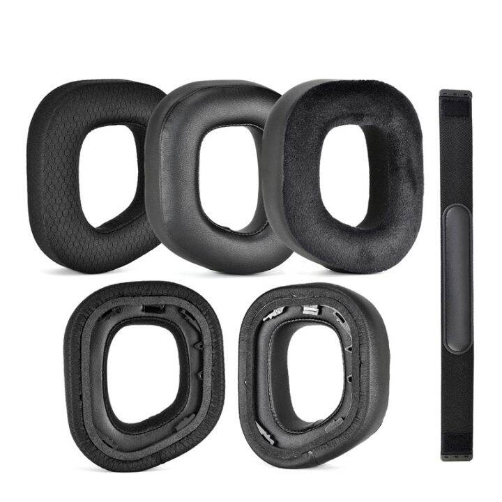 1 Pair Ear Pads for CORSAIR HS80 RGB Headphone Headband Earpads Cushion ...