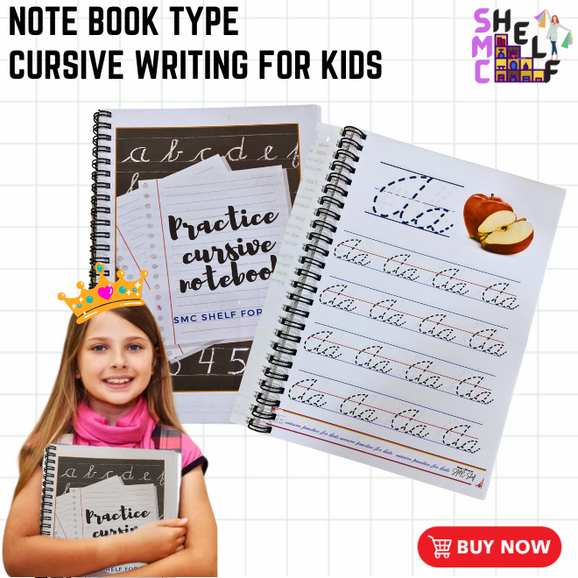 SMC SHELF Cursive Writing, Tracing Pad, Tracing Alphabet, ABC Practice ...