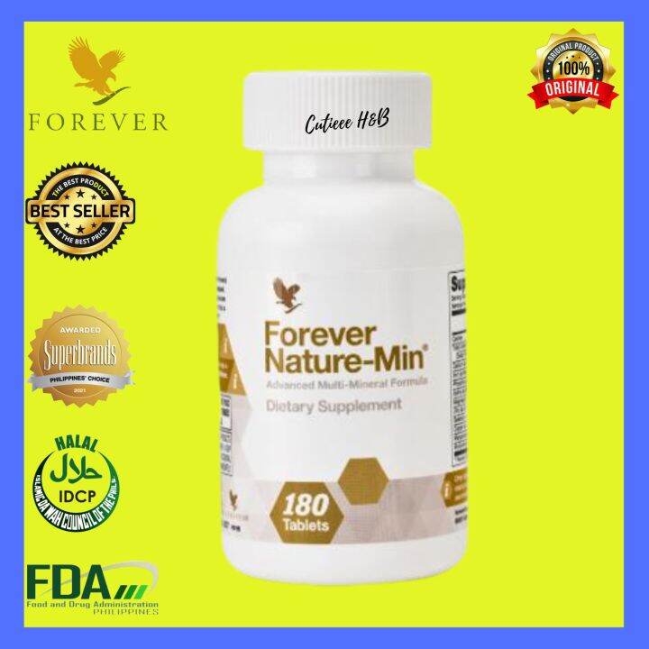 Forever Nature-Min Mineral Food Supplement (180 Tablets) | Lazada PH